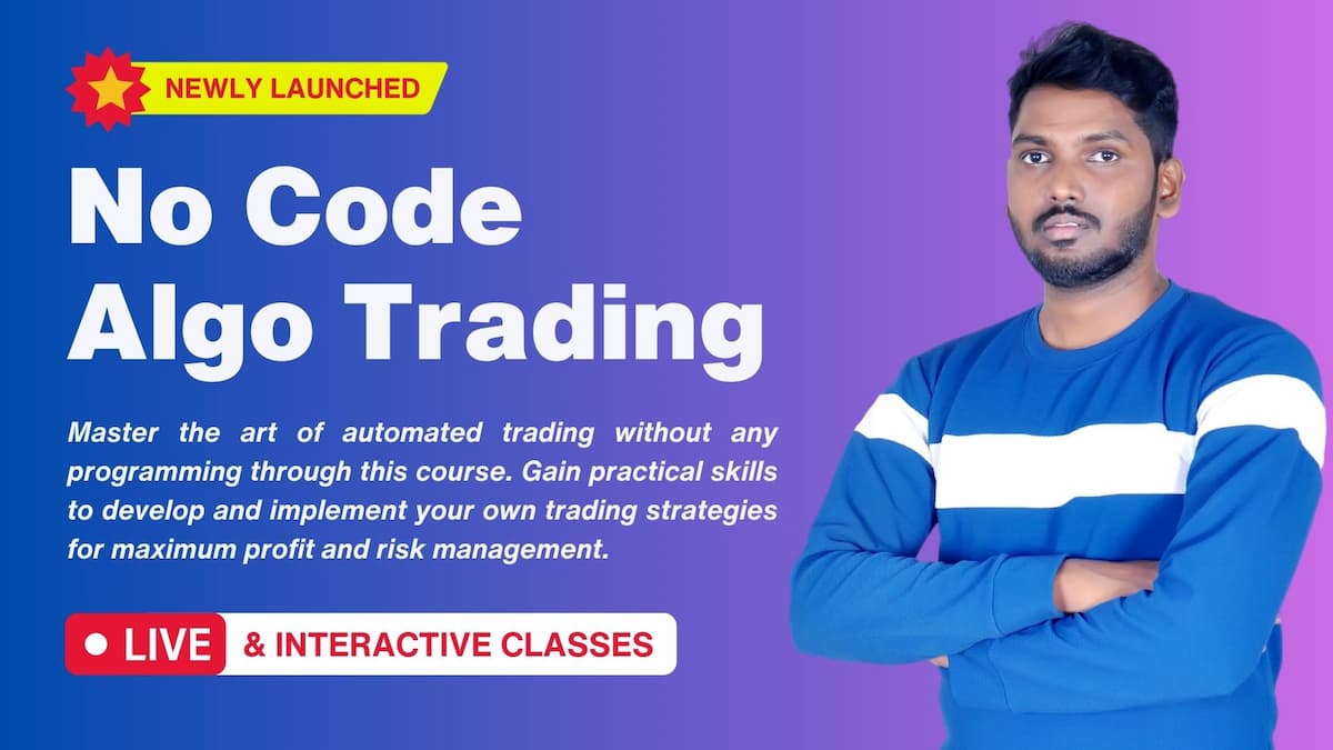 No Code Algo Trading with Rajesh Patra - The Future University